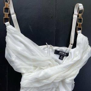 Hera Collection | Dresses | Hera Collection White Long Sheer Dress ...